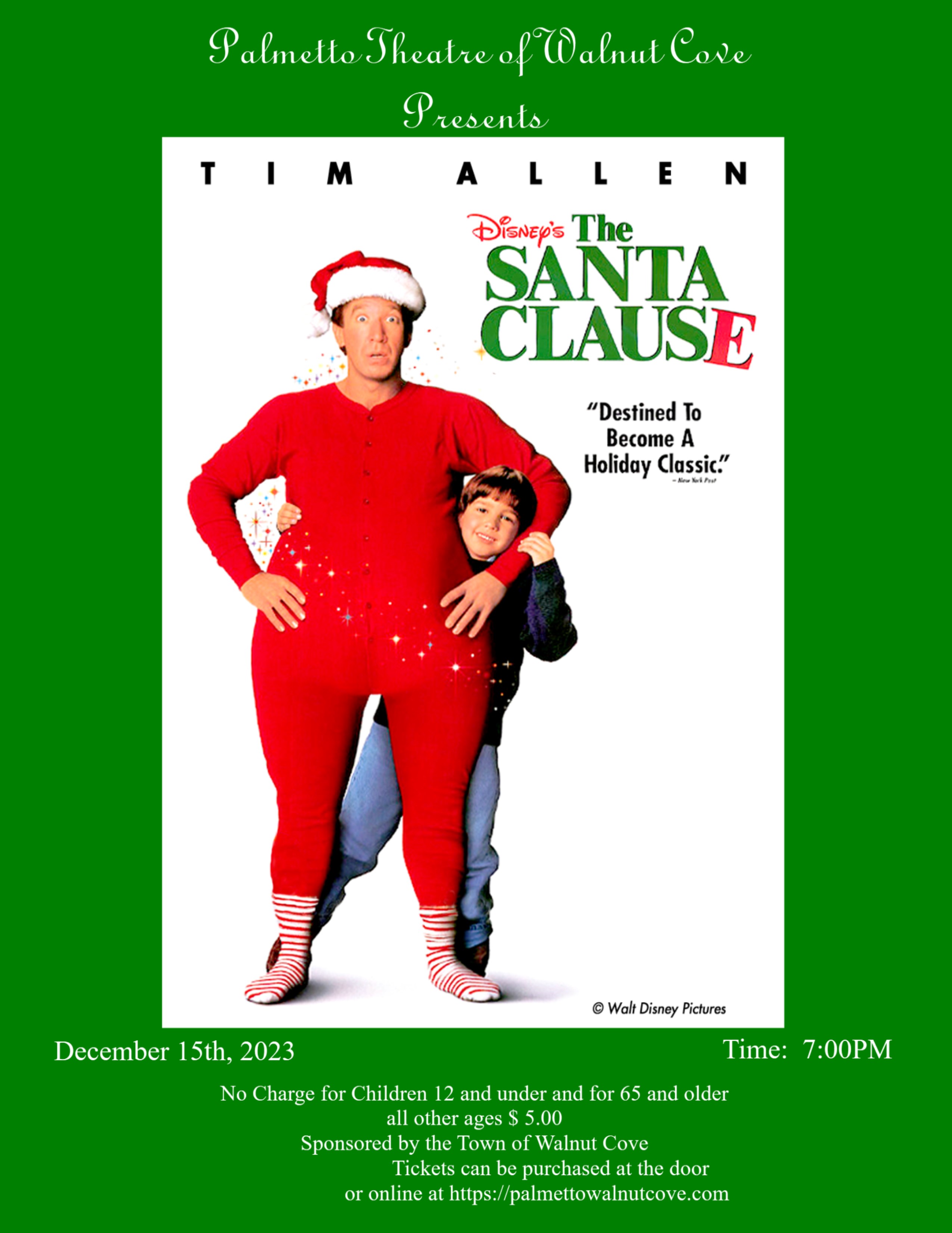 The Santa Clause - Palmetto Theatre of Walnut Cove