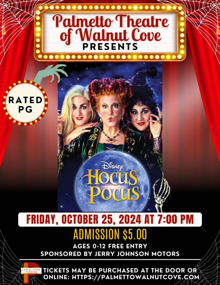 Hocus Pocus - Palmetto Theatre of Walnut Cove
