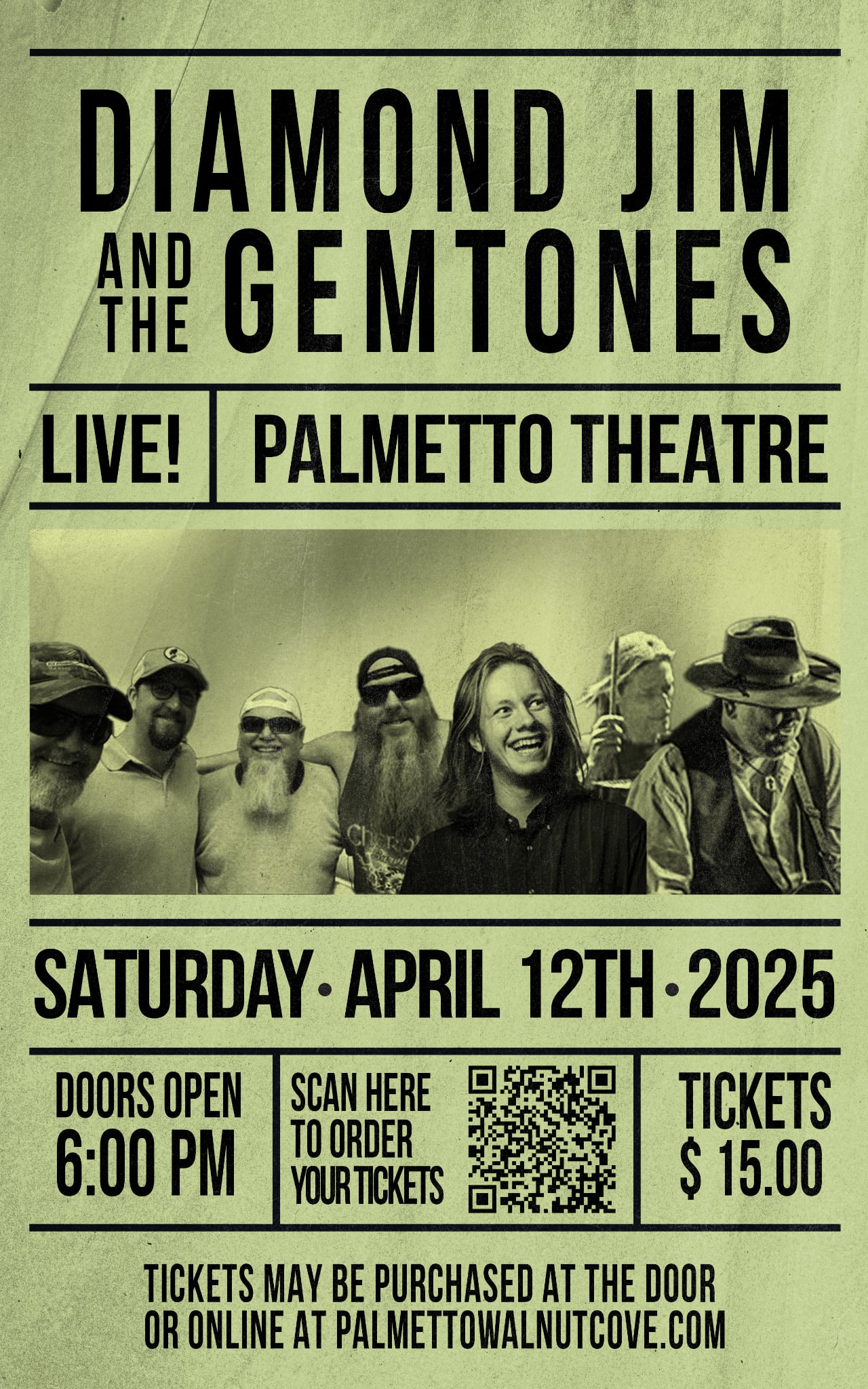 Diamond Jim and the Gemtones - Palmetto Theatre of Walnut Cove